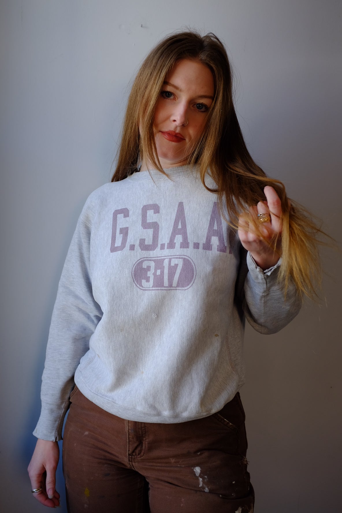 1960s 1970s Reverse Weave Champion Crew Neck M – Honey Cycle Vintage